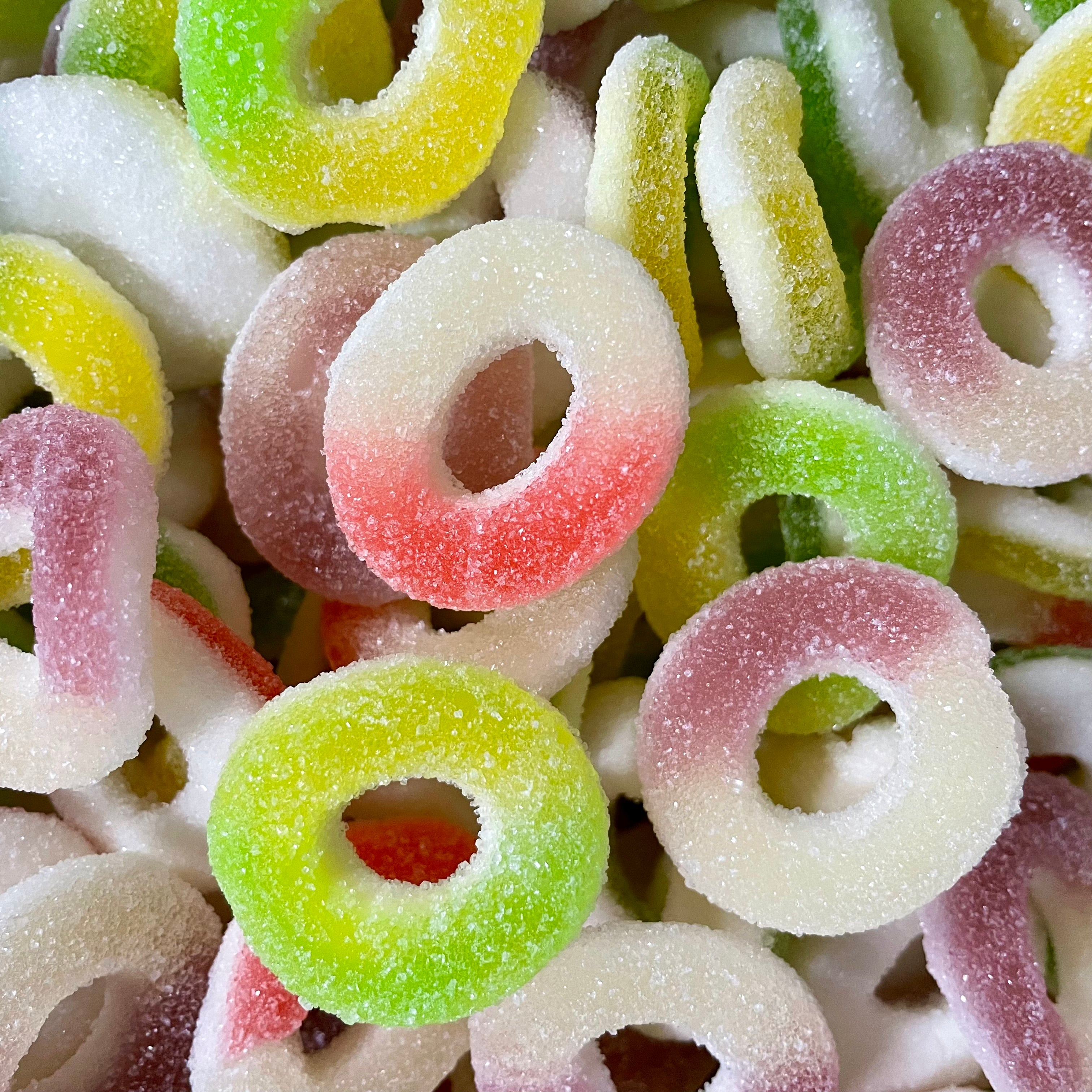 1kg Fizzy Rings | Wholesale Lollies Australia | Bulk Lolly Wholesale